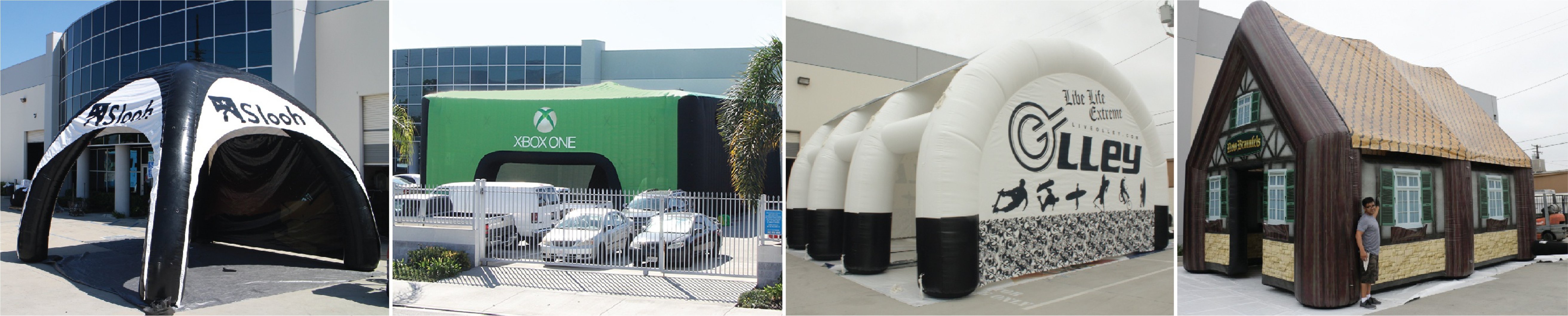 Inflatable Tents | Inflatable Structures - 100% American Made