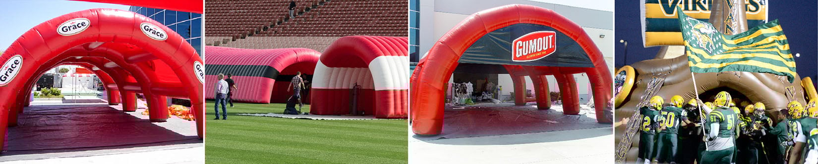 Inflatable Tunnels | Inflatable Structures - Custom Inflatables