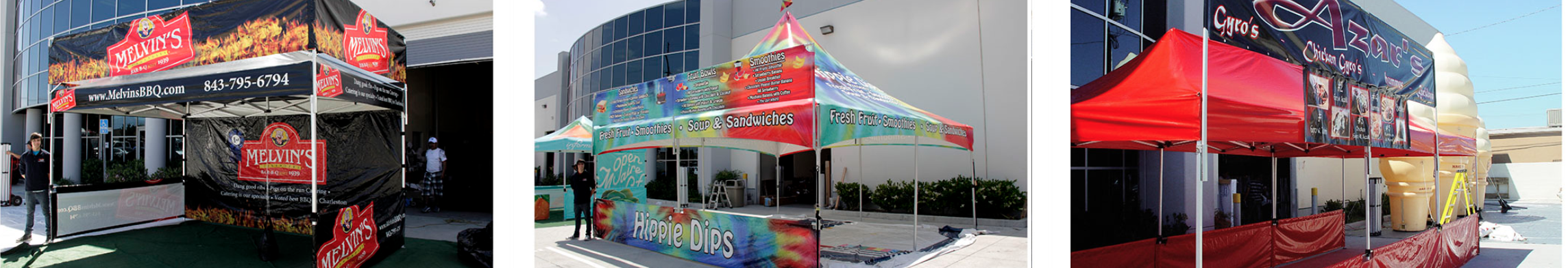 Tent Banner - Tent Accessories | 100% American Made