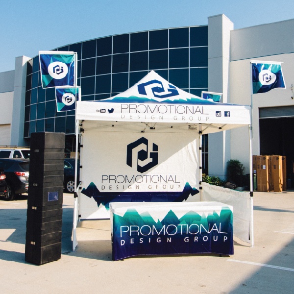 Canopy Flag Package | Tents with Flags