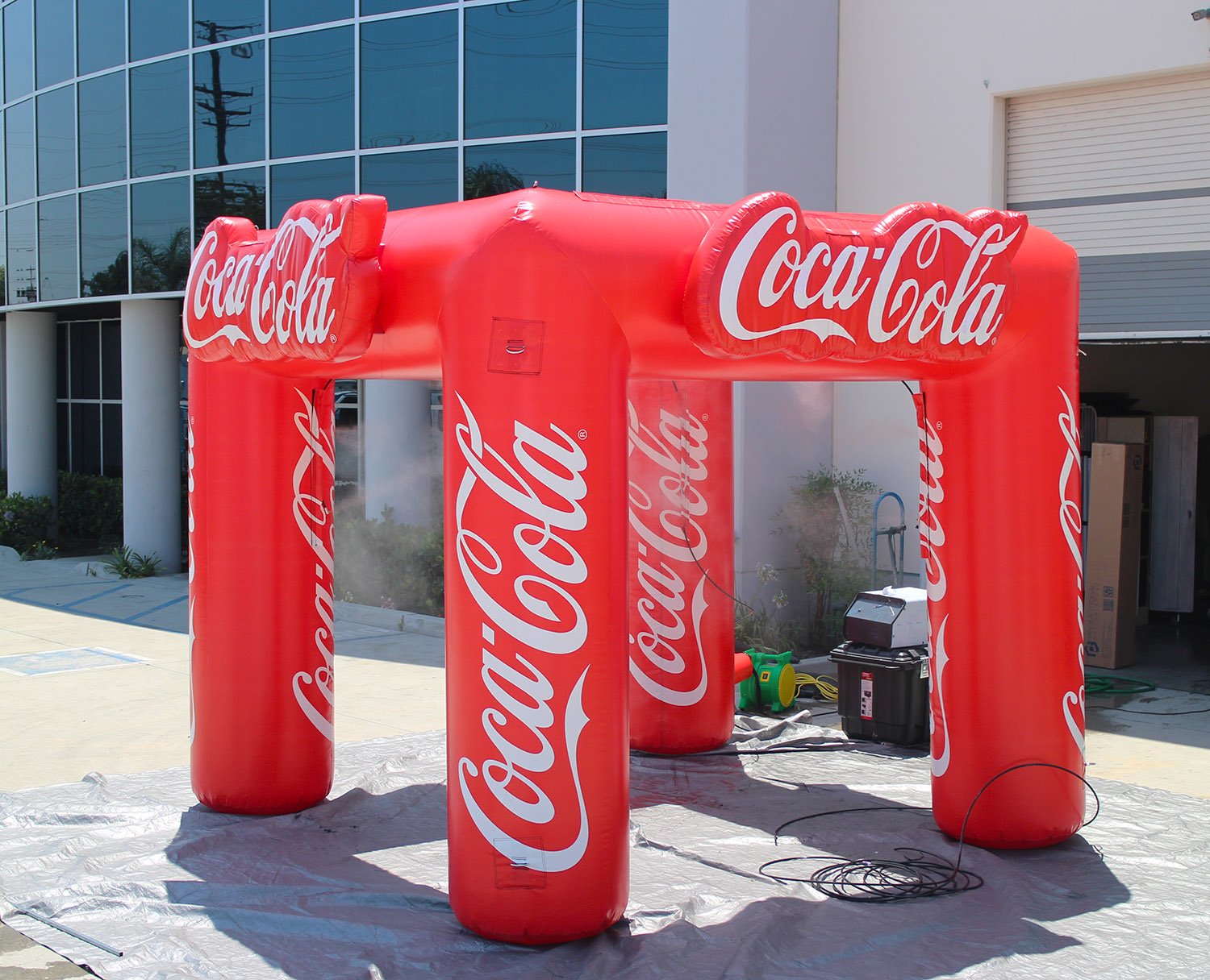 Coca-Cola Misting Inflatable | Misting Tent for Events