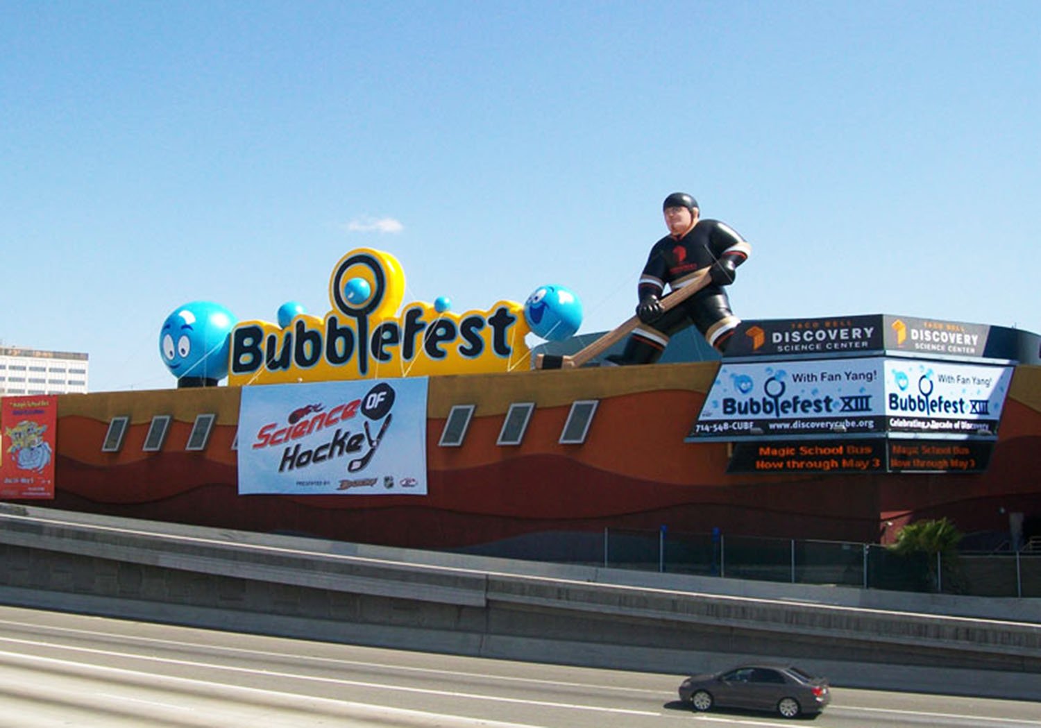 Giant Bubblefest Sign | Inflatable Signs - Rooftop Inflatables