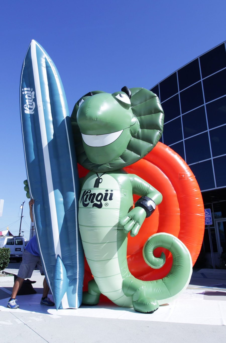Kingii the Lizard | Custom Inflatables - Inflatable Animals