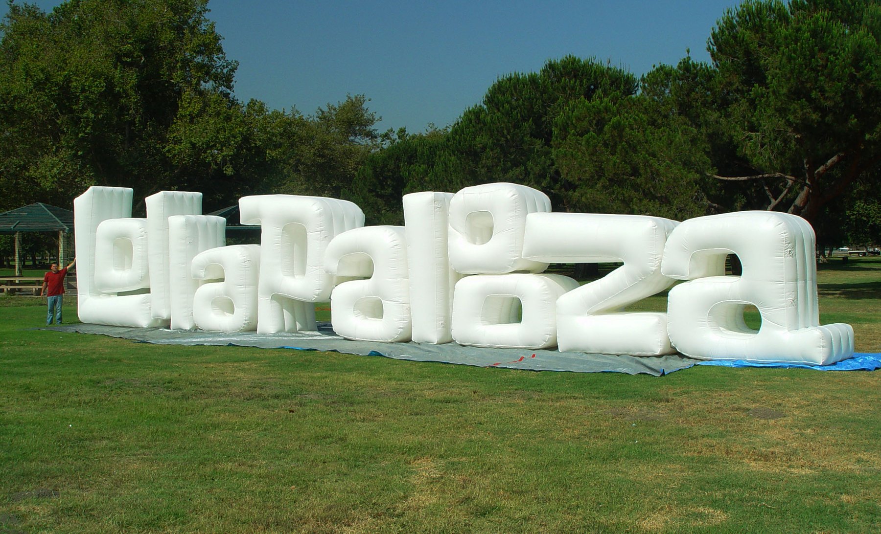 LollaPalooza Sign Inflatable | Custom Inflatables