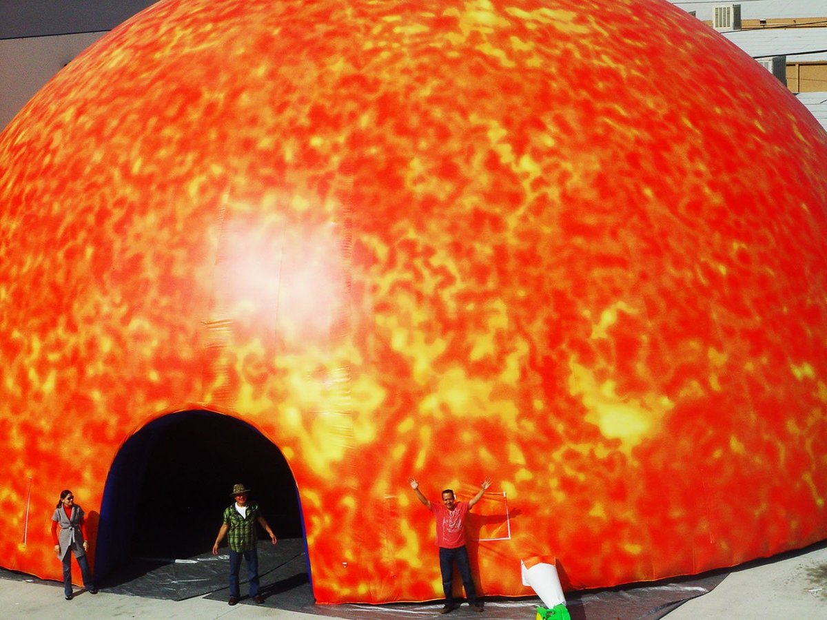 Printed NASA Inflatable Domes | Inflatable Domes - Custom Inflatables
