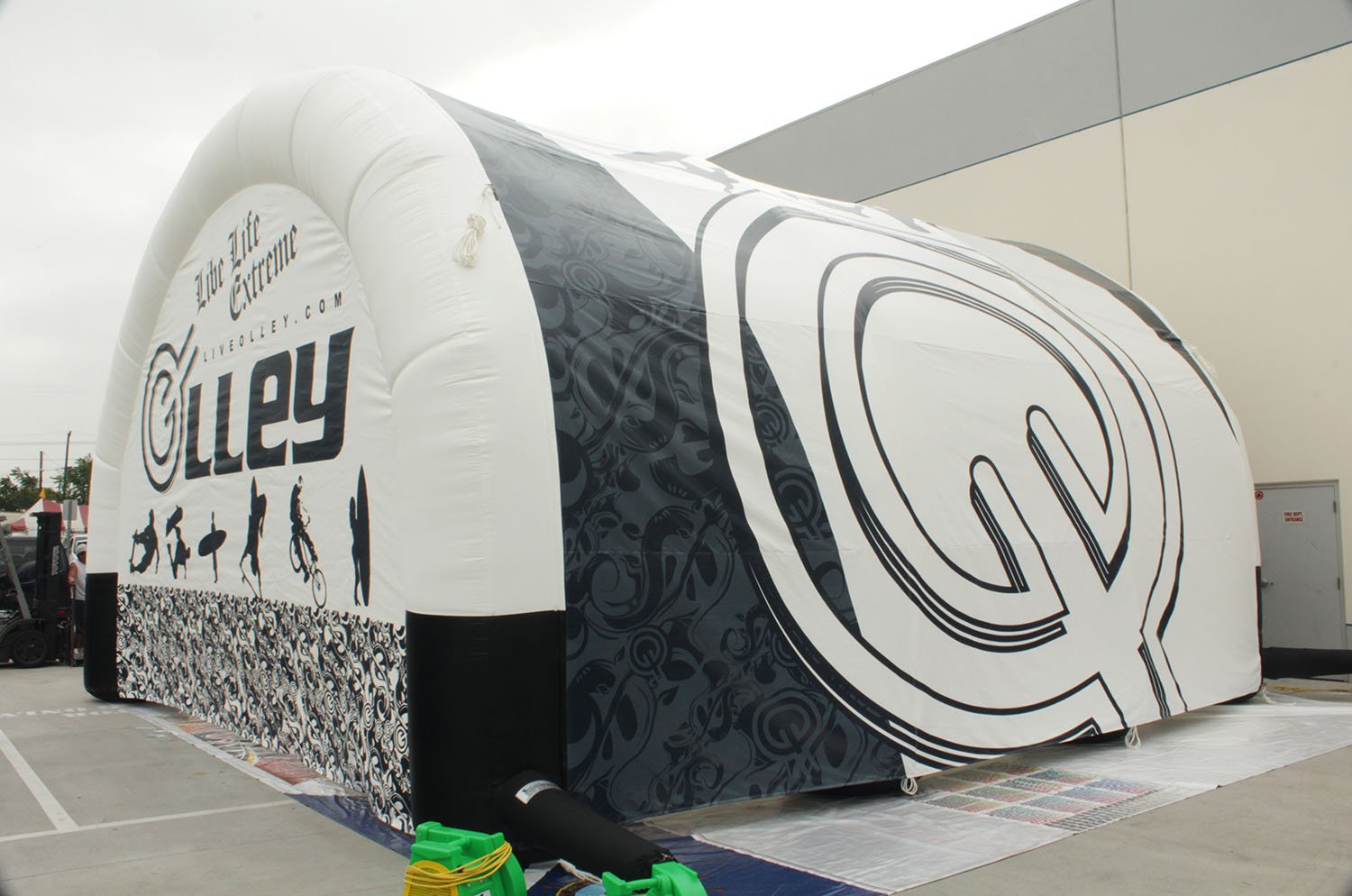 Olley Arched Inflatable Canopy | Inflatable Tent - Custom Inflatables