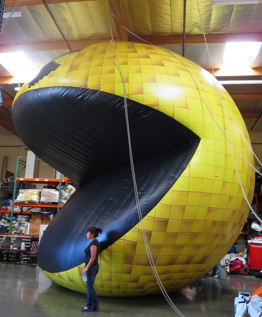 Pac Man and Centipede | Custom Inflatables - Inflatable Characters