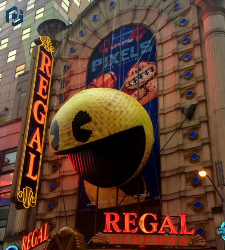 Pac Man and Centipede | Custom Inflatables - Inflatable Characters