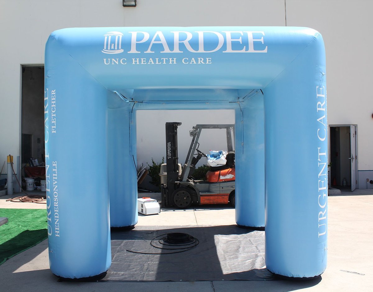 Inflatable Mister Tent for Pardee Health Care | 10x10 Misting Tent