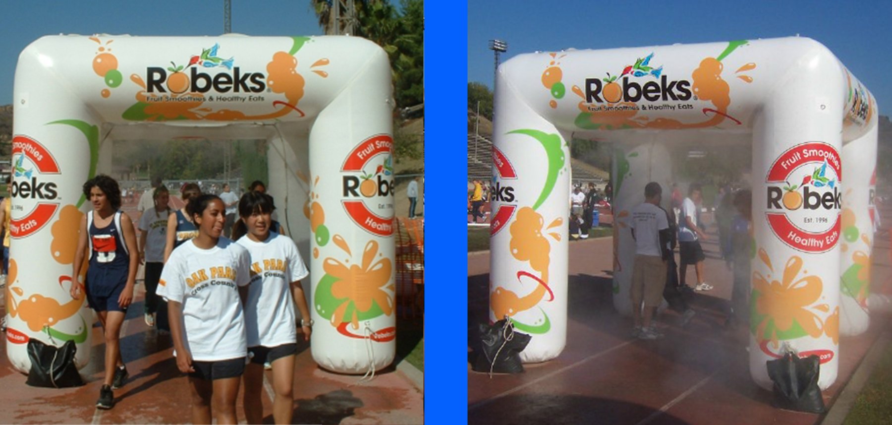 Inflatable Misting Tent for Robeks Marketing | Custom Inflatables