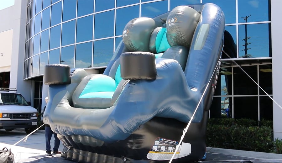 Custom Inflatable Car Seat | Custom Inflatables - Inflatable Replicas