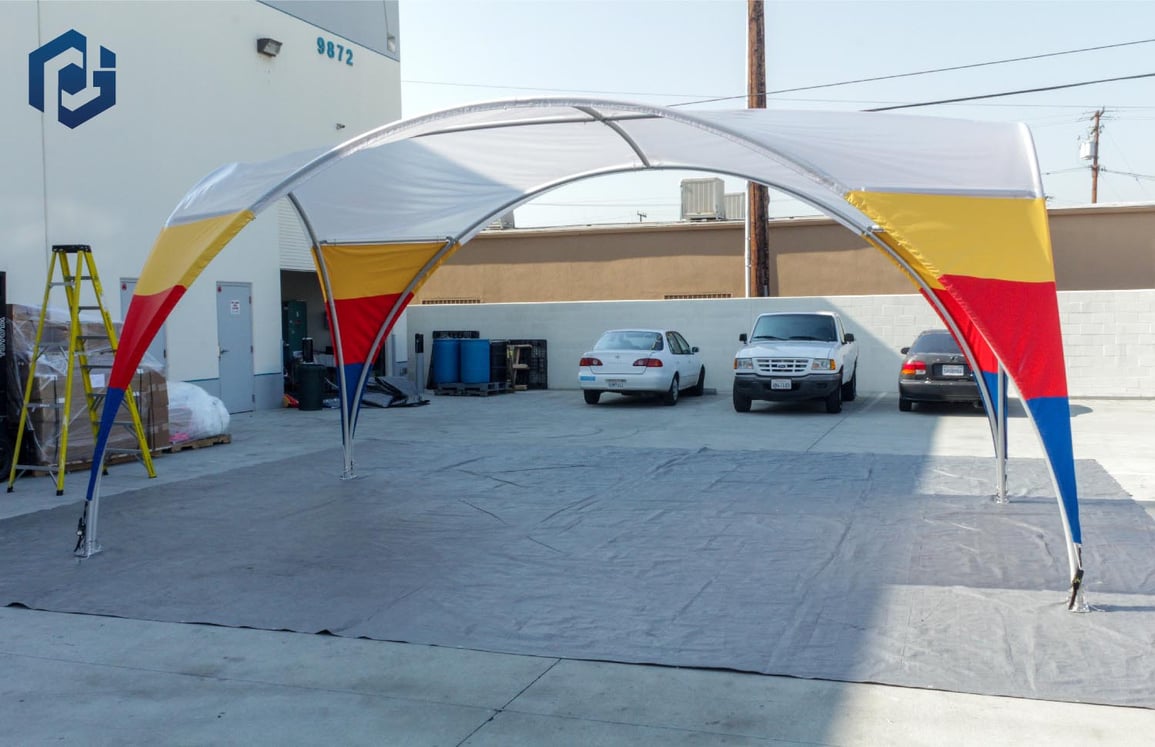 12x20 Custom Tent | Custom Frame Tents - Arch Tents