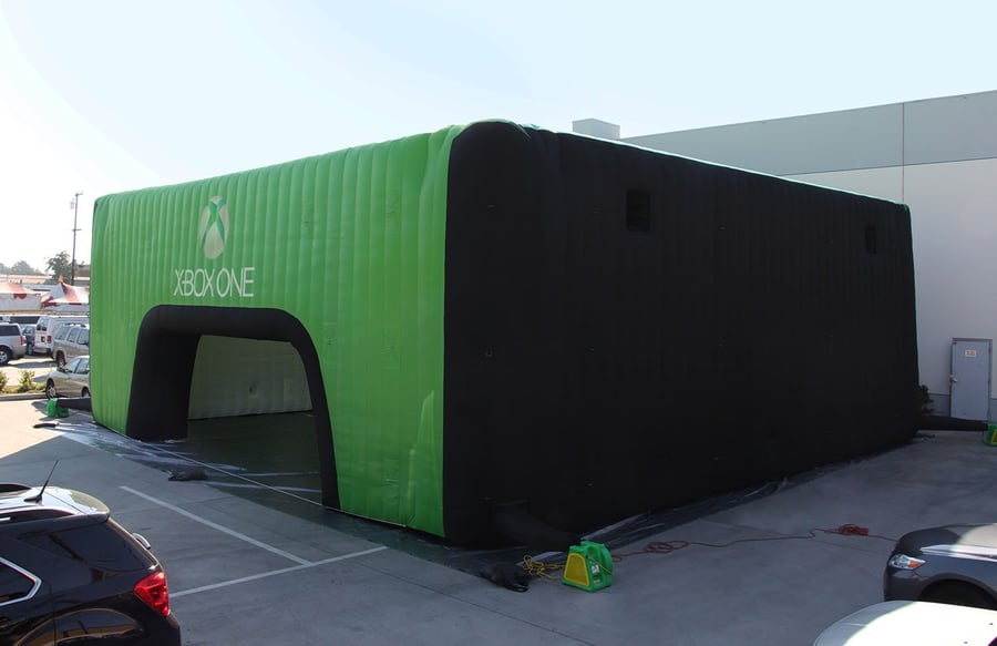 45'x45' Xbox One Tent | Inflatable Structures - Custom Inflatables