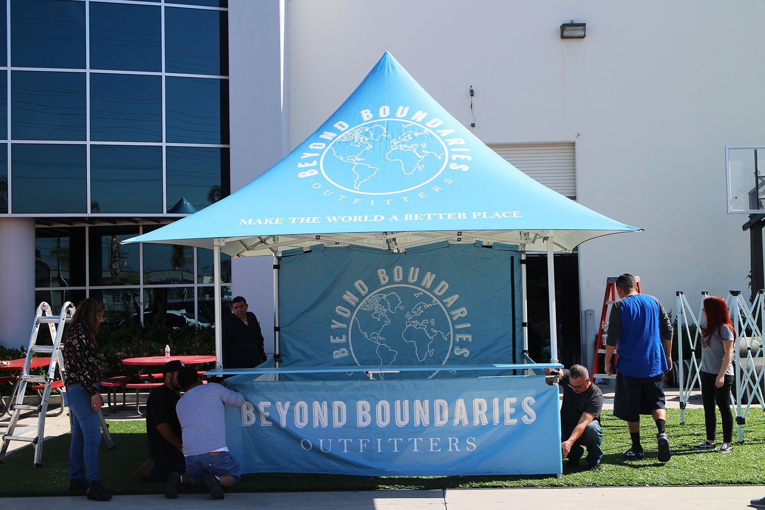 Beyond Boundaries | Parasol Tent | Custom Tents