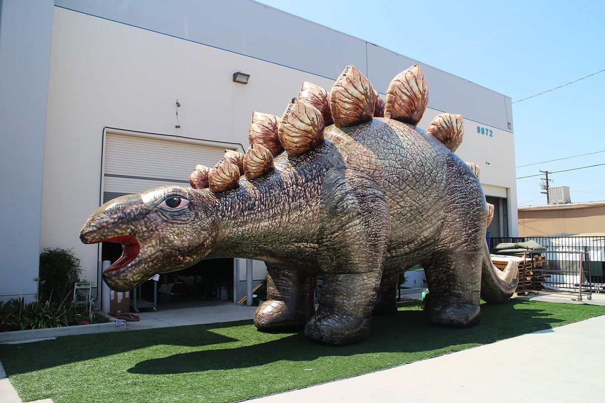 Inflatable Stegosaurus | Inflatable Dinosaurs - Inflatable Animals