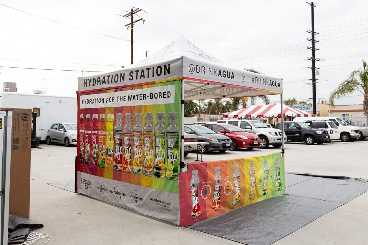 Agua Brands | Custom Canopy Tents