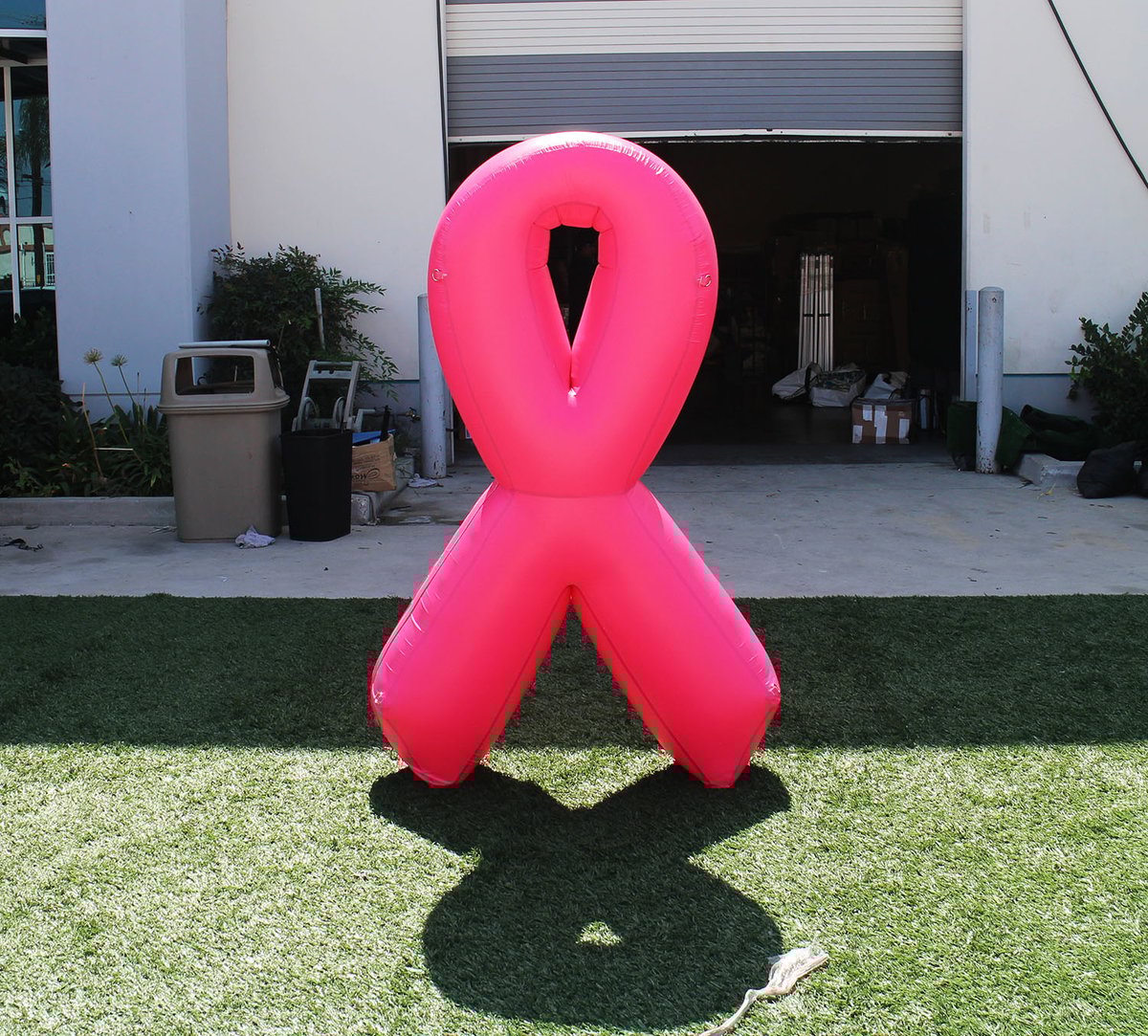 Breast Cancer Ribbon | Inflatable Sign | Custom Replica