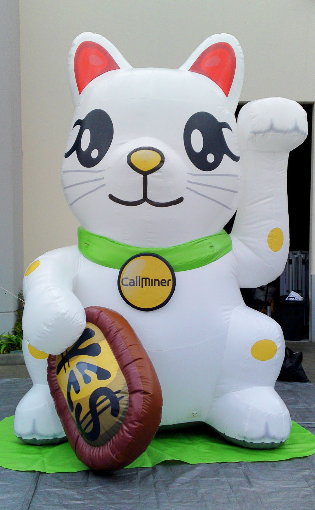 Call Miners Maneki-Neko Lucky Cat | Inflatable Animals