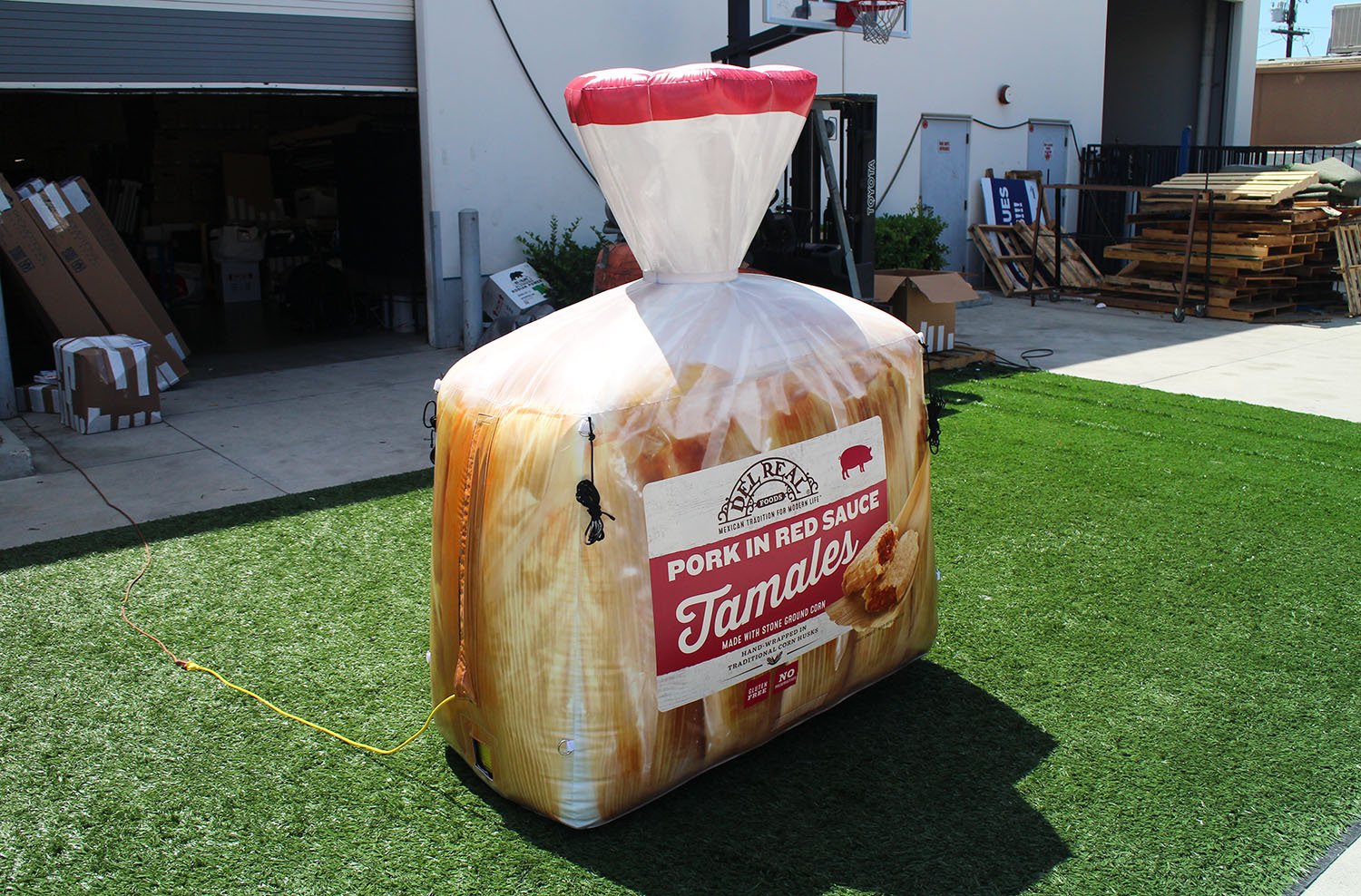 Del Real Foods | Inflatable Food Products