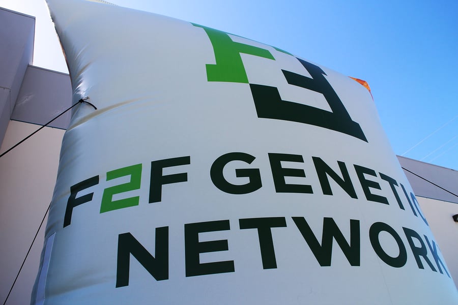 F2F Genetics Network Seed Bag | Inflatable Replica | Custom Prop