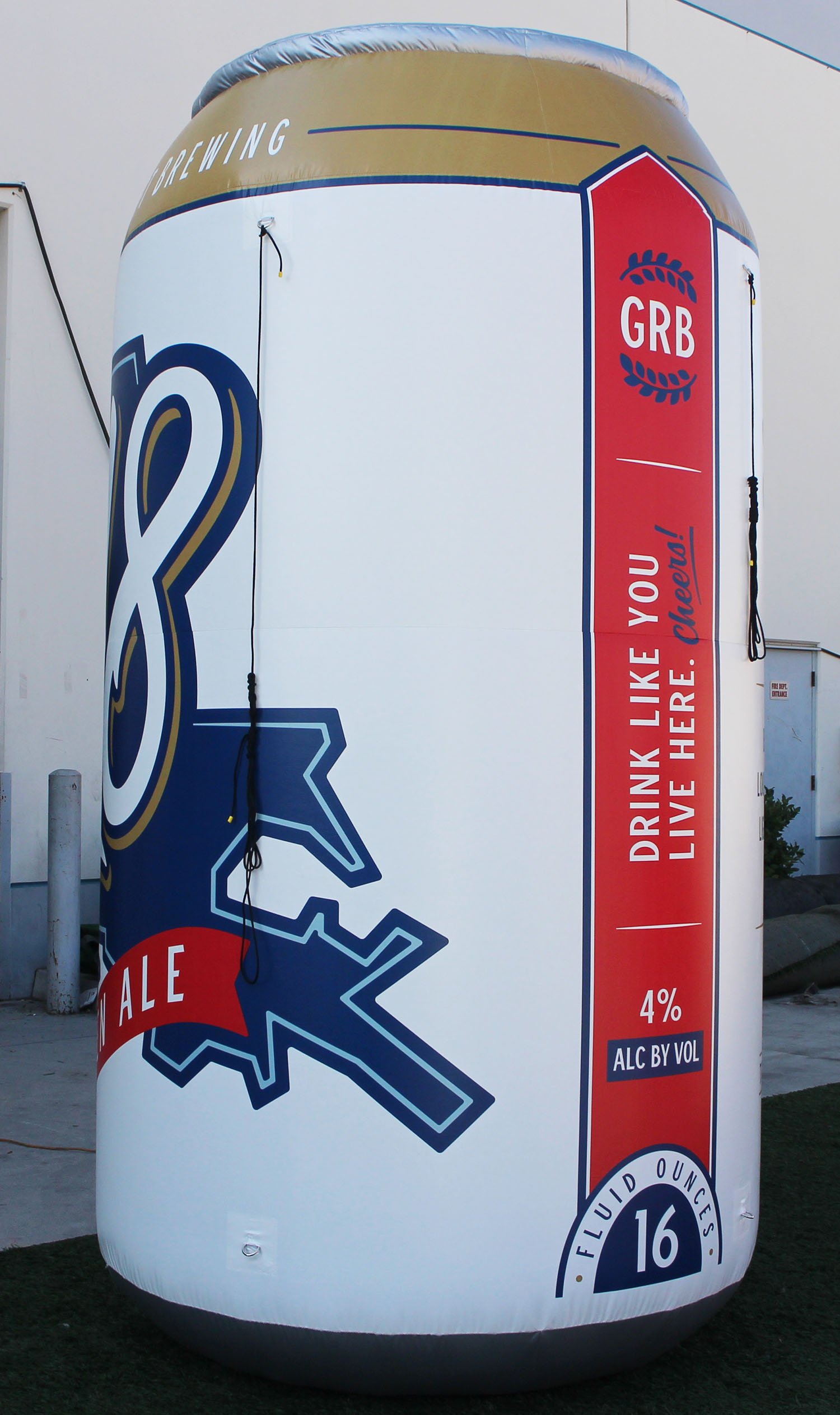 Great Raft Brewing Can | Inflatable Replica | Custom Inflatables