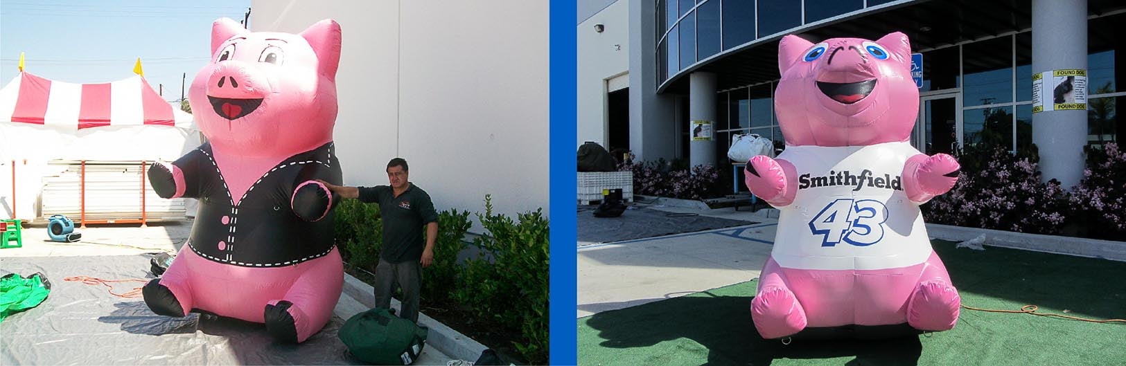 Large Pig Inflatables | Custom Inflatables - Animal Inflatables