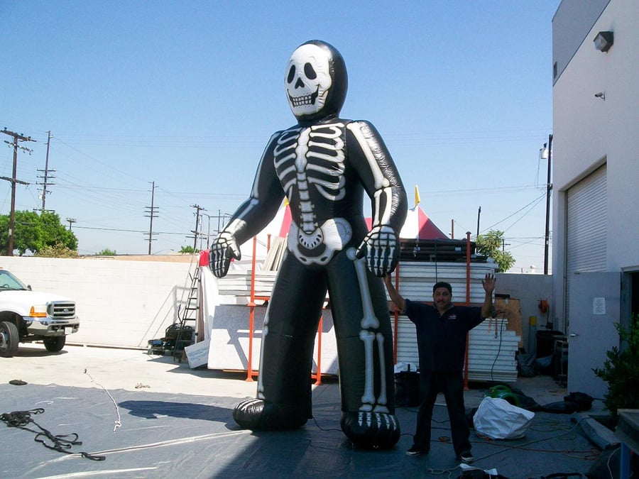 30 Foot Inflatable Skeleton | Halloween Inflatables