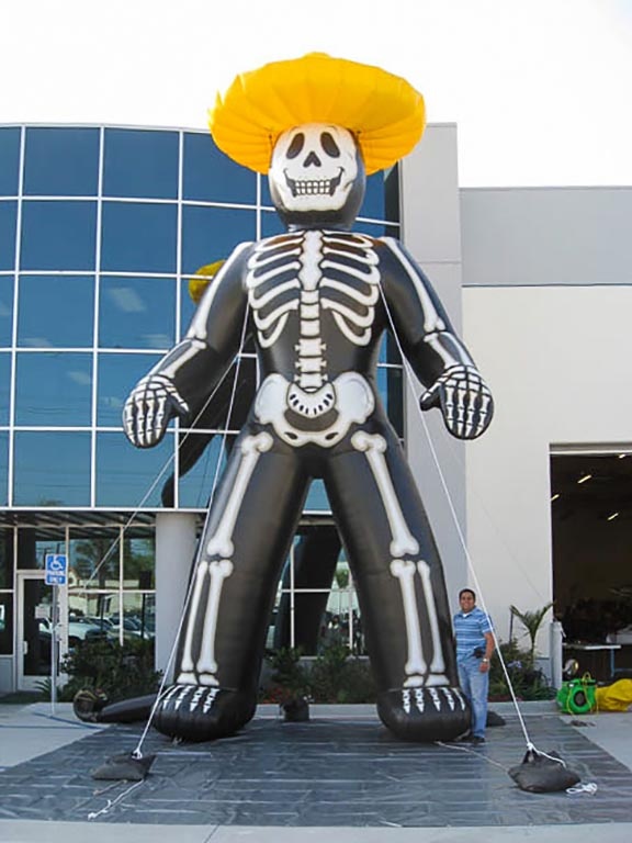 30 Foot Inflatable Skeleton | Halloween Inflatables