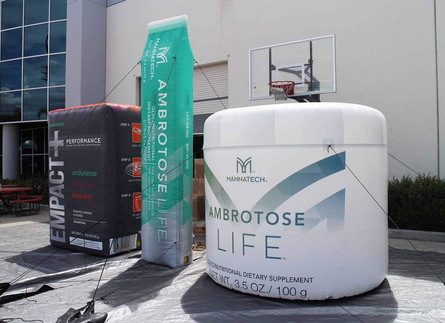 Mannatech Health Products | Custom Inflatables