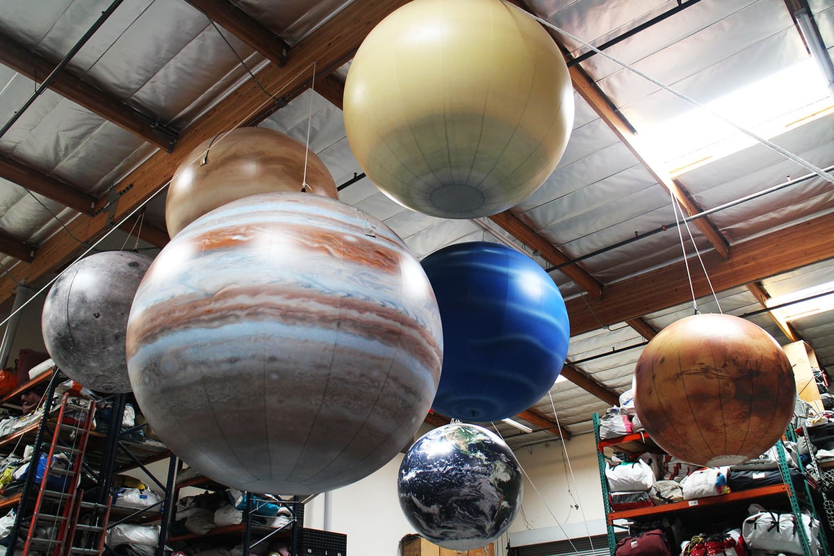 Inflatable Planets | Space Themed Inflatables