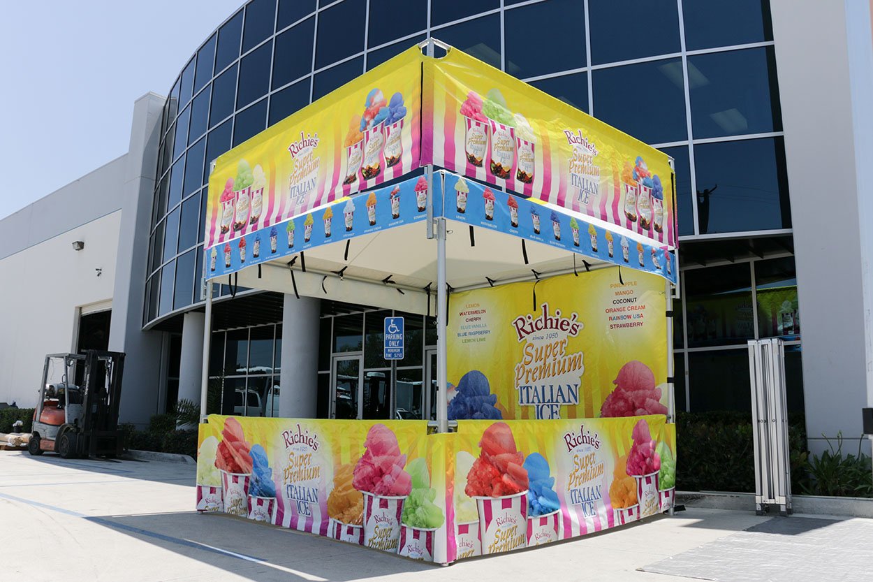 Richie's Italian Ice | Portable Concessions Tent