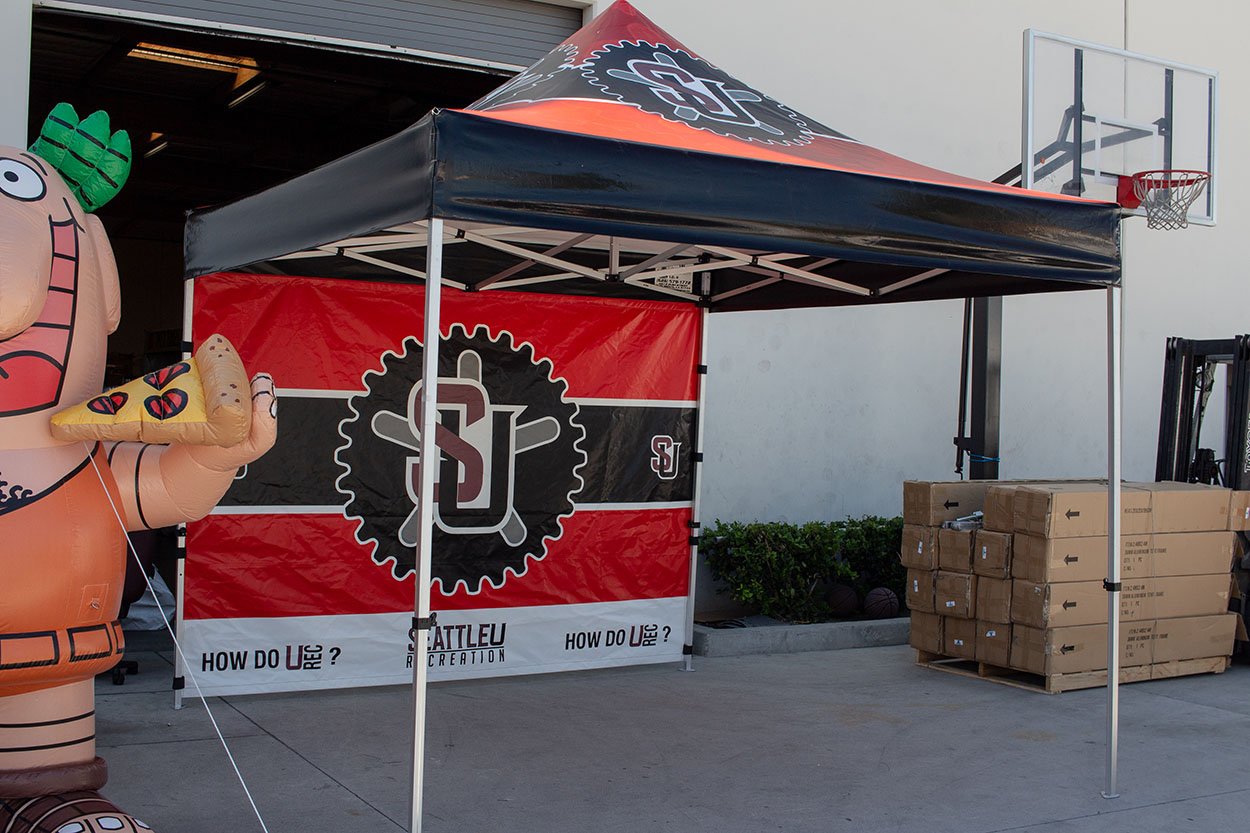 Seattle University Recreation Center | Custom Canopy Tents