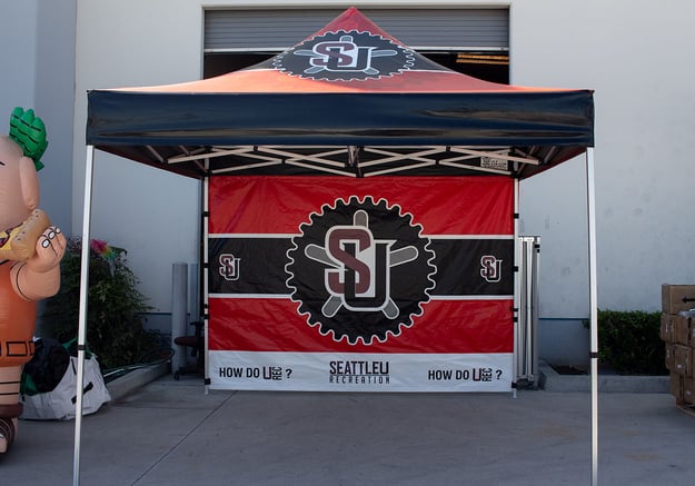 Seattle University Recreation Center | Custom Canopy Tents