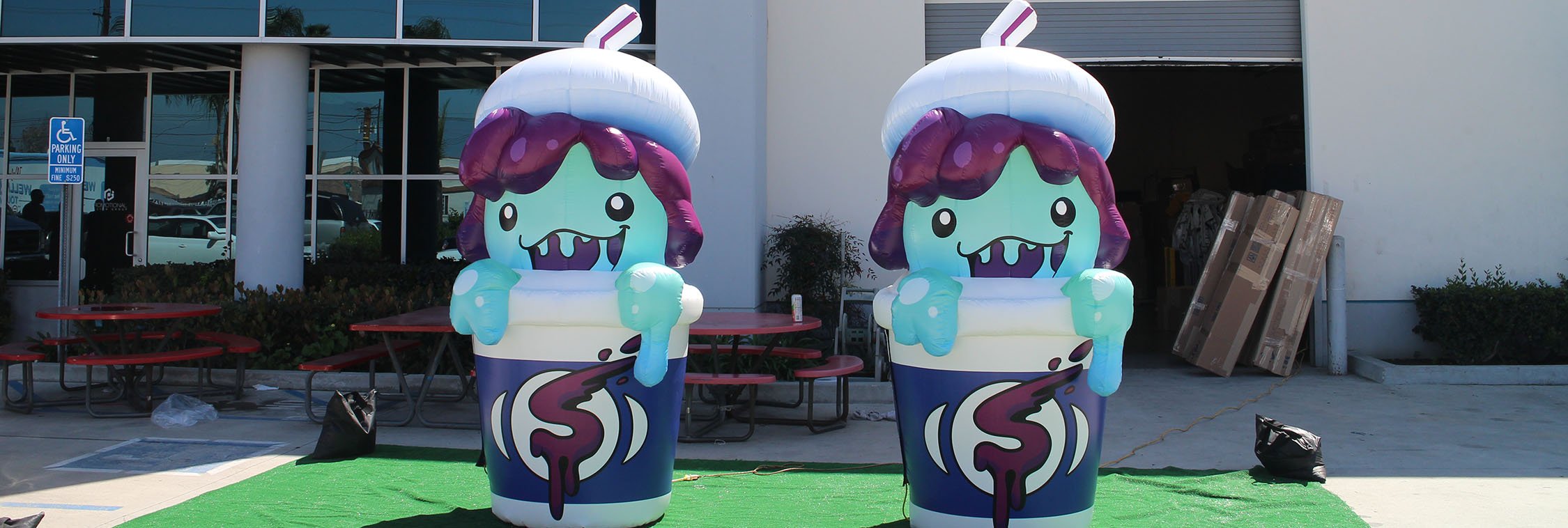 Slushii Mascot Prop | Inflatable Prop | Custom Replica