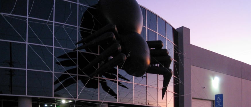 Spider on a Web | Halloween Inflatables