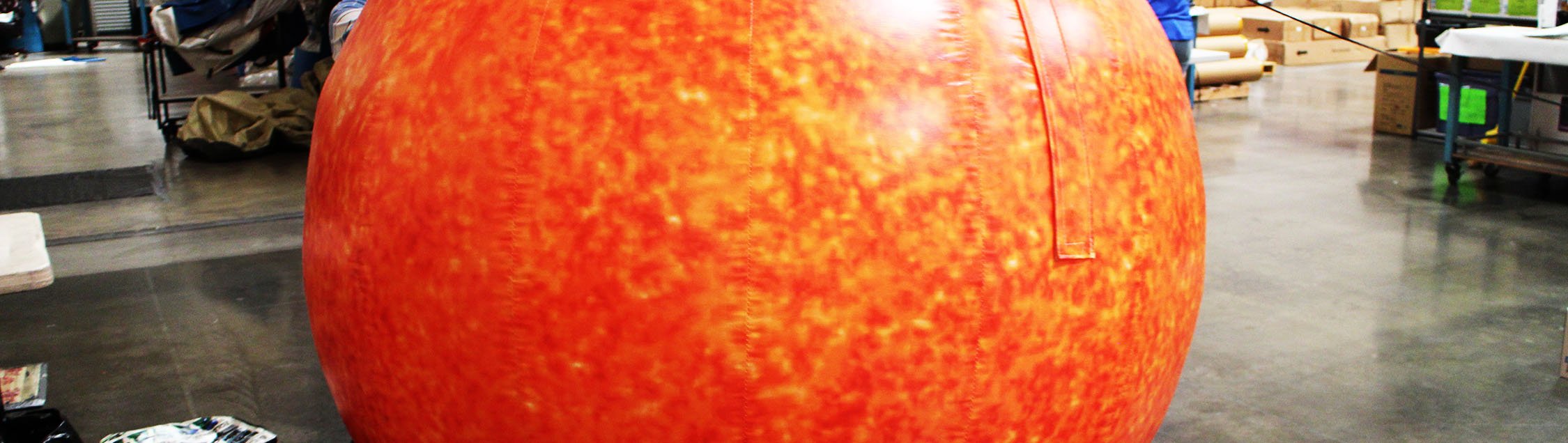 8 Foot Inflatable Sun | Space Themed Inflatables