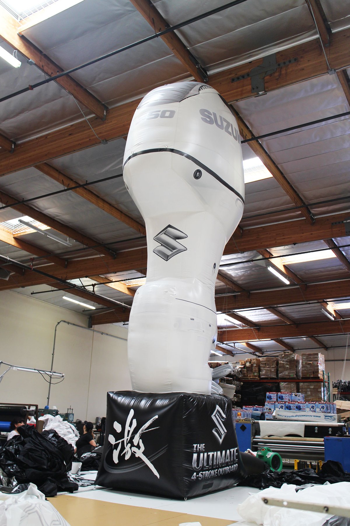 Suzuki Boat Engine | Inflatable Replicas | Custom Inflatables