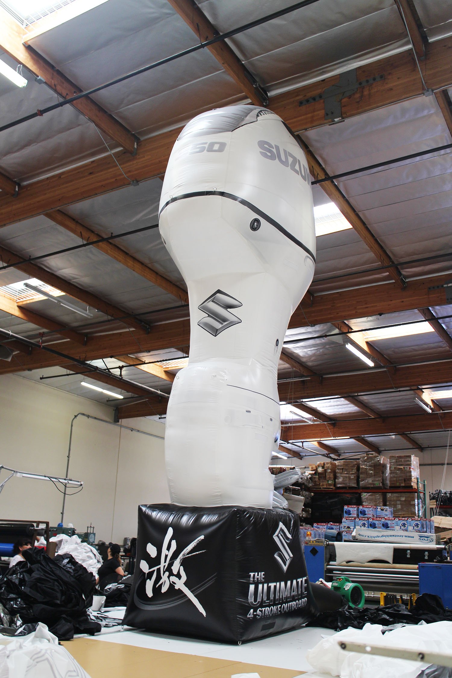 Suzuki Boat Engine | Inflatable Replicas | Custom Inflatables