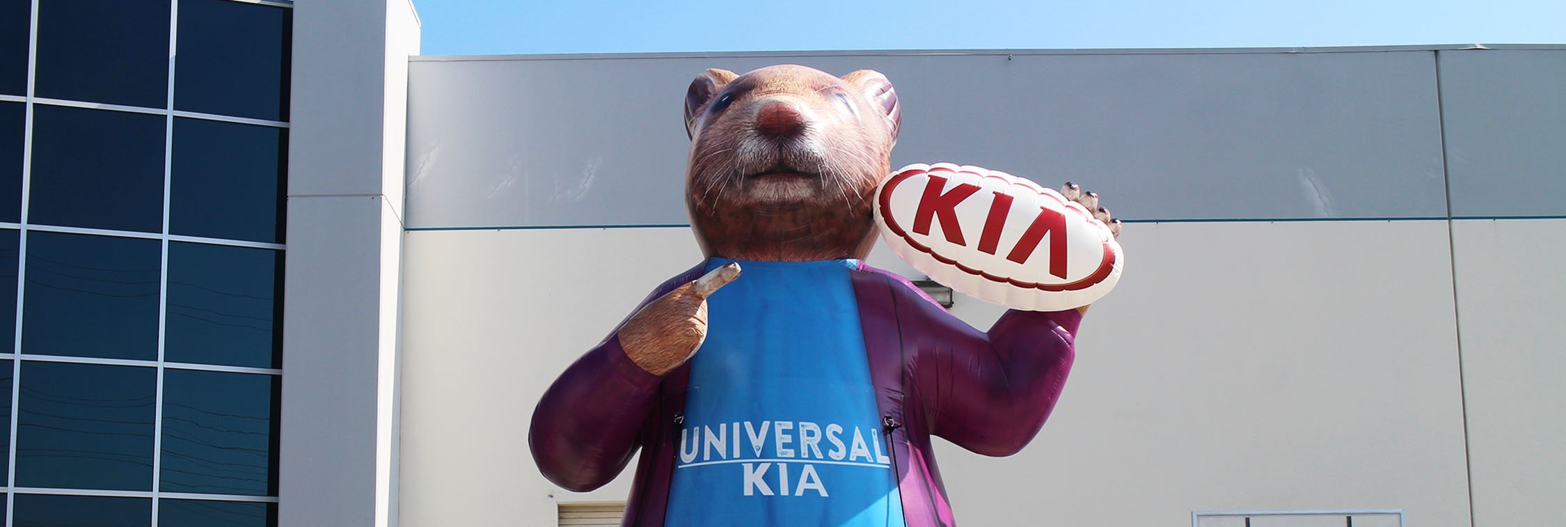 Universal Kia Hamster | Inflatable Replica | Inflatable Animals