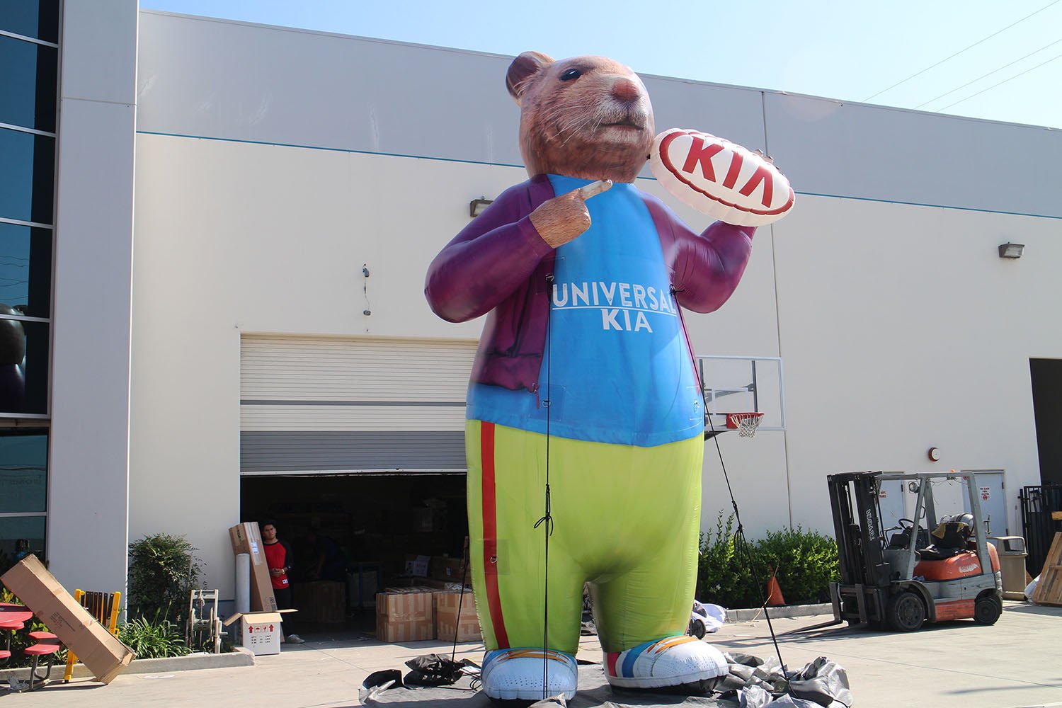 Universal Kia Hamster | Inflatable Replica | Inflatable Animals