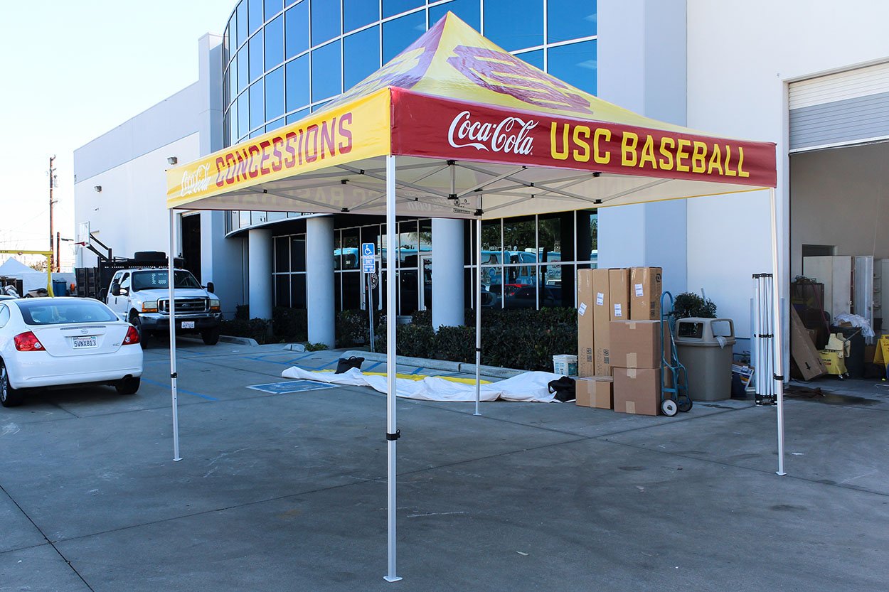 USC Baseball | Custom Canopy Tent