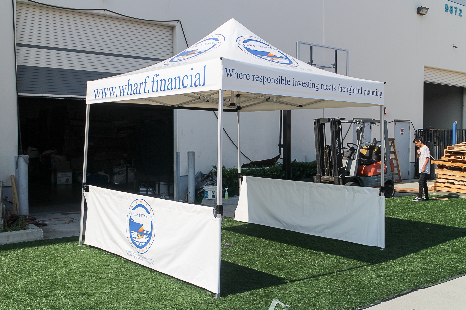 Wharf Financial | Custom Canopies