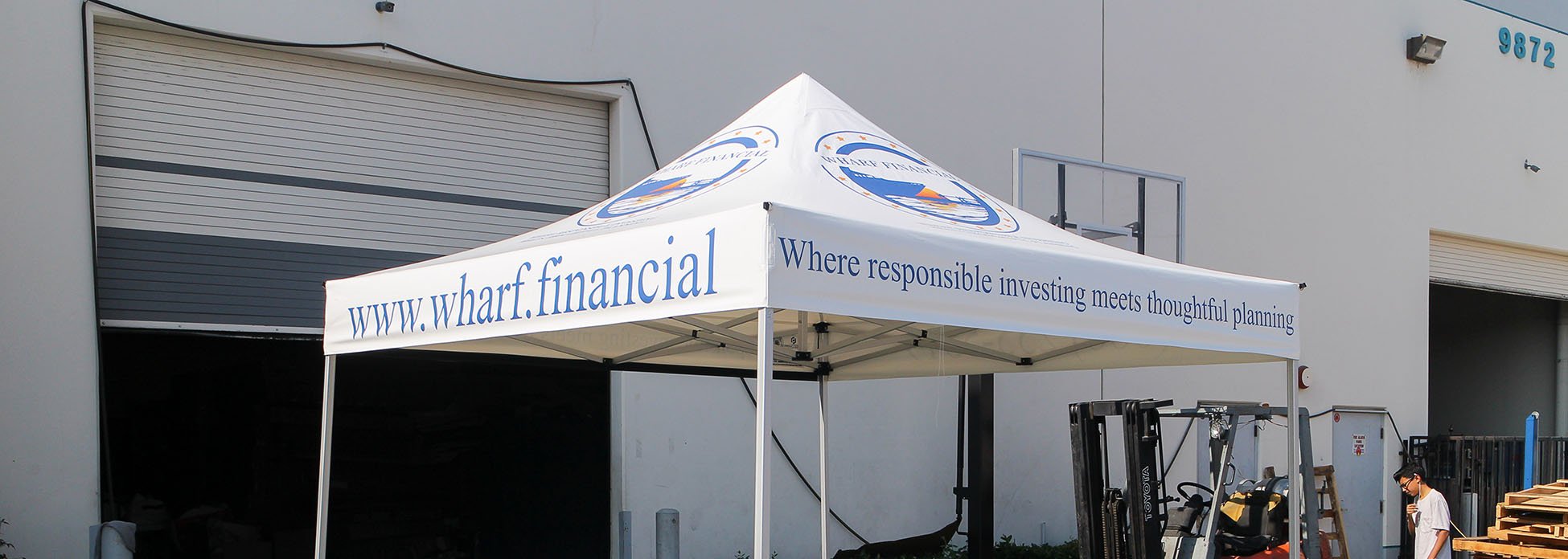 Wharf Financial | Custom Canopies