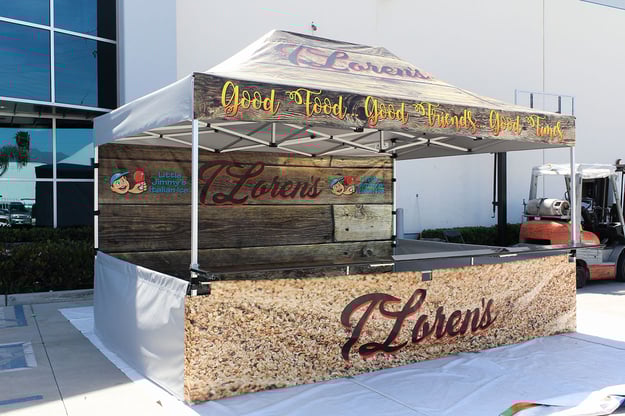 Little Jimmy's Italian Ice | Custom Canopy