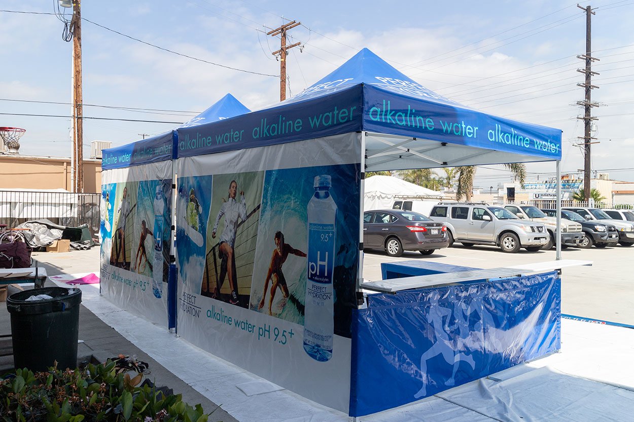 Perfect Hydration | Custom Canopy Tents