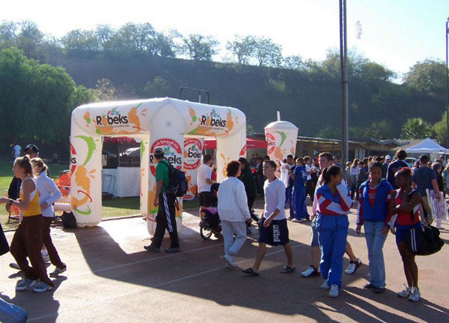 Inflatable Misting Tent for Robeks Marketing | Custom Inflatables