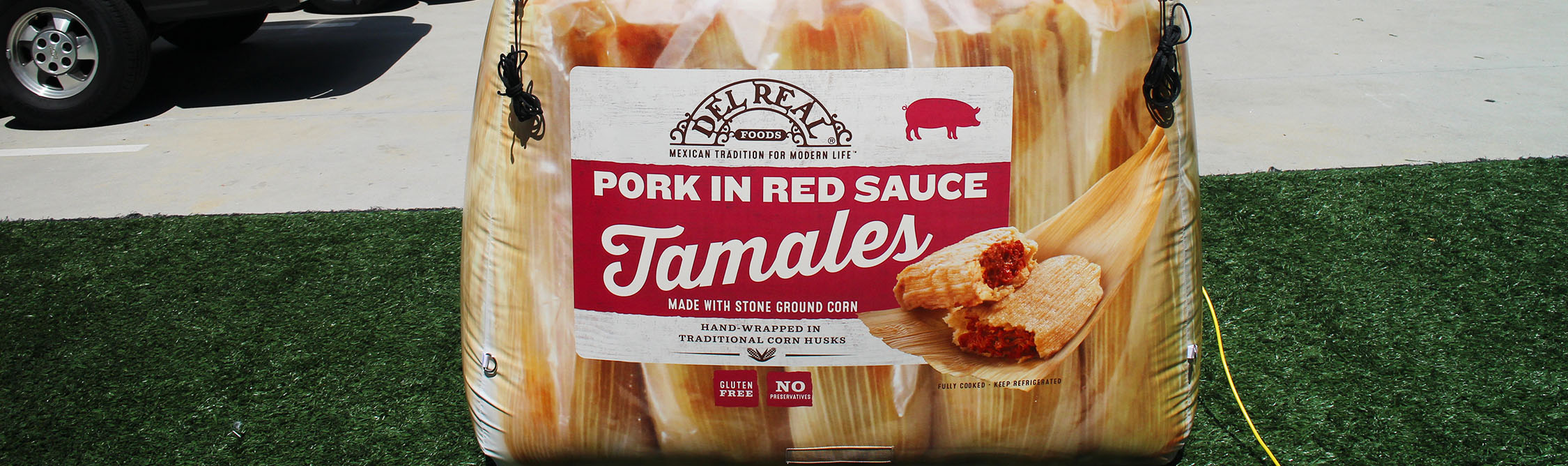 Del Real Foods | Inflatable Food Products