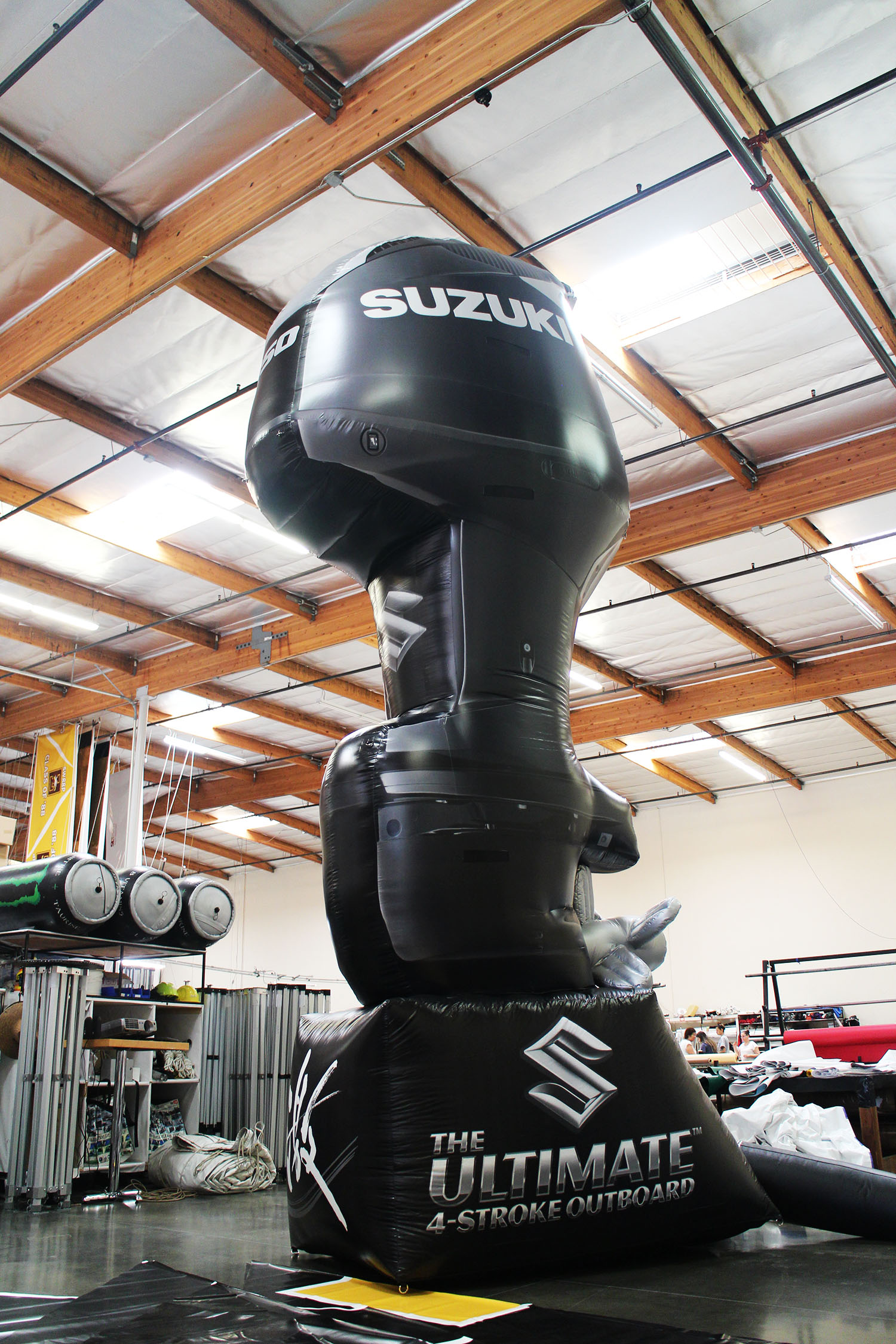 Suzuki Boat Engine | Inflatable Replicas | Custom Inflatables