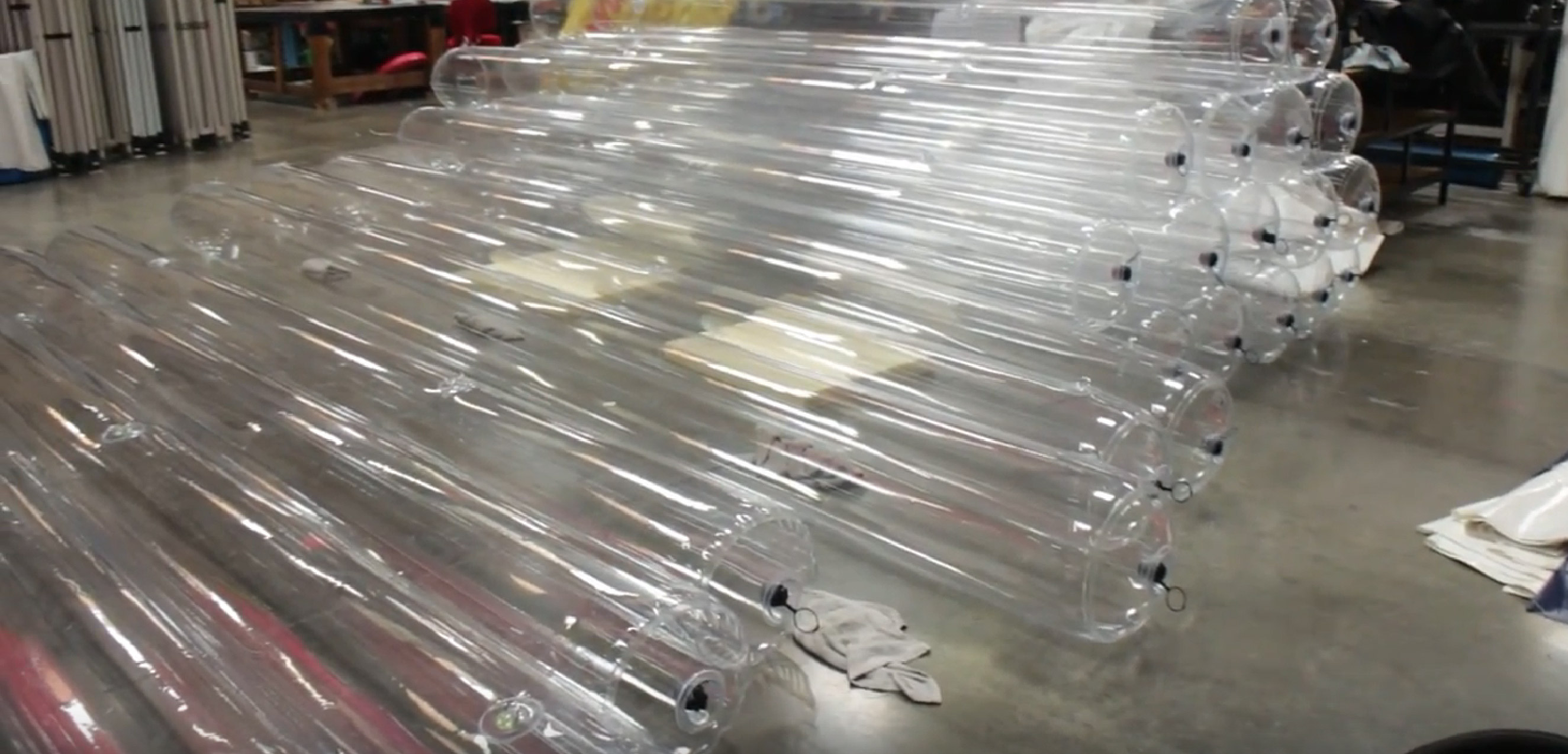 Custom Airtight Inflatable - No Cables Or Air Blower System Needed